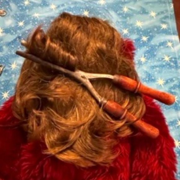 Accessories | Vintage Hair Curler Original Patina And Will Curl Your ...
